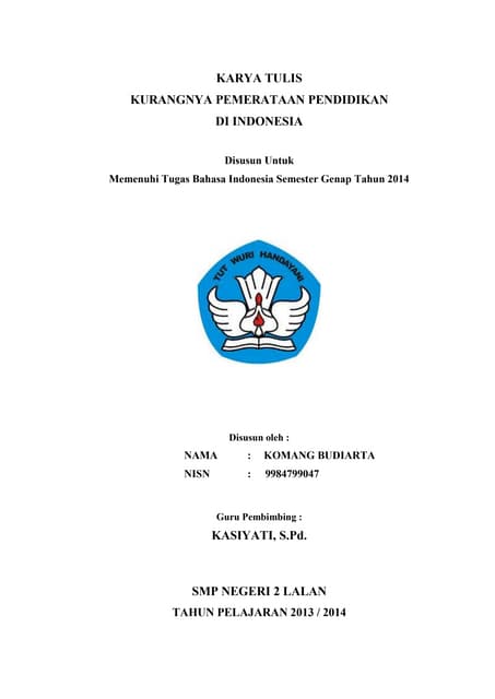 Contoh Ppt Pemuda Pelopor Ppt