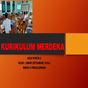 PMM kurikulum merdeka belajar.Umar Setiawanpdf | PDF