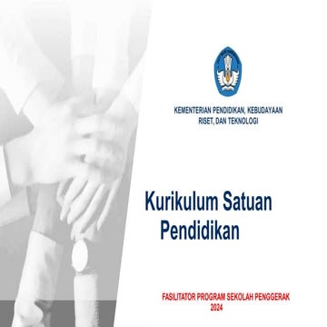 Kurikulum Satuan Pendidikan (KSP) Tahun 2024 | PPTX
