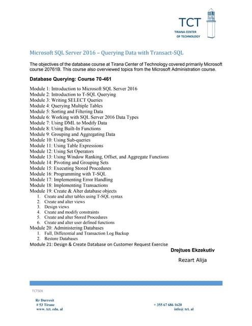 Kursi Database - SQL Querying | DOCX | Databases | Computer Software ... Kursi Database - SQL Querying | DOCX | Databases | Computer Software ...