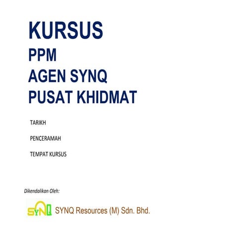 Kursus | PPT