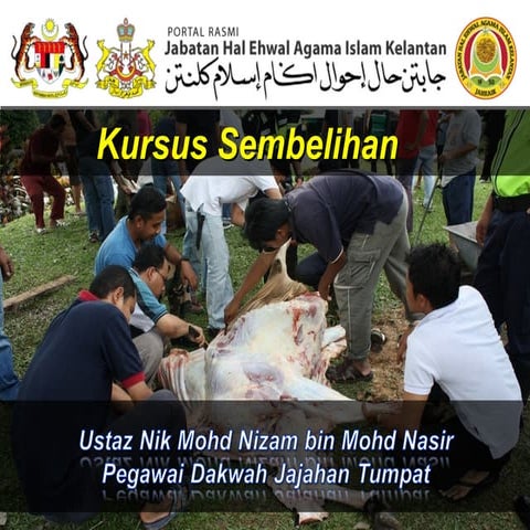 Kursus sembelihan | PPT
