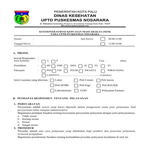 KUSIONER SURVEI KEPUASAN PENGGUNA LAYANAN.docx