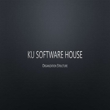 KU Software House.pptx