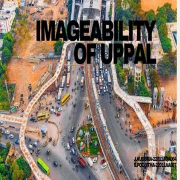 Imagebility of uppal elements of urban design | PDF
