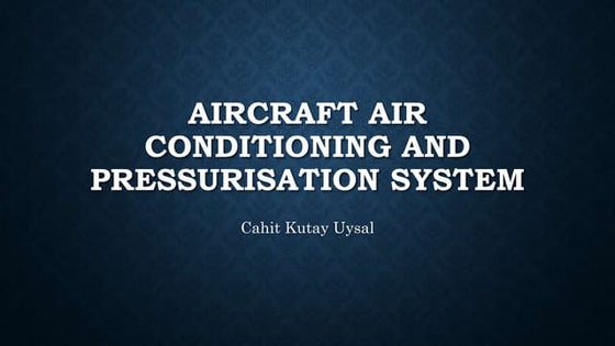 Aircraft Oxygen System | PPTX