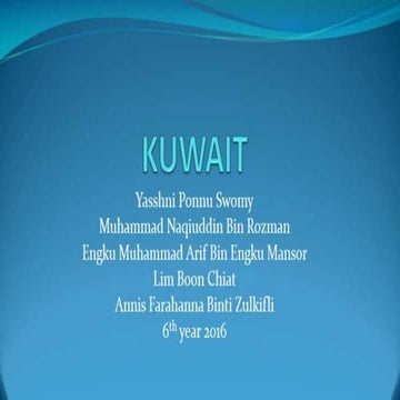 Kuwait | PPTX