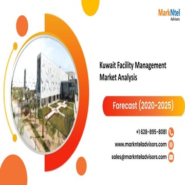 Kuwait Facility Management Market Analysis, 2020 | PDF