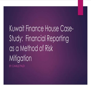 Issues and Concerns in the Financial Reporting of Islamic Banks: A Case ...