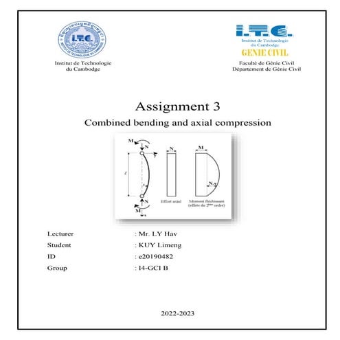 12-Examples on Compression Members (Steel Structural Design & Prof ...