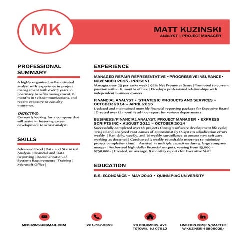 Matthew Kuzinski Resume | DOCX