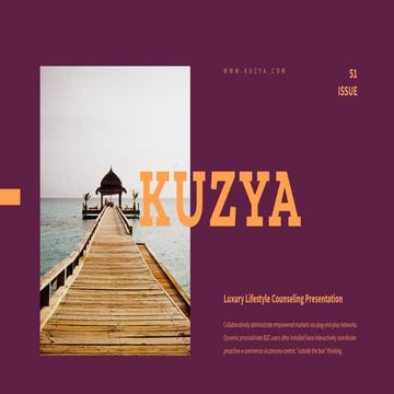 Kuzya Presentation : Light Color Theme | PPT
