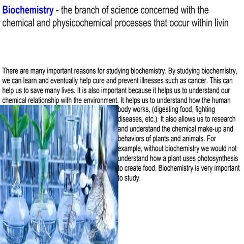 Biochemistry | PDF | Chemistry | Science