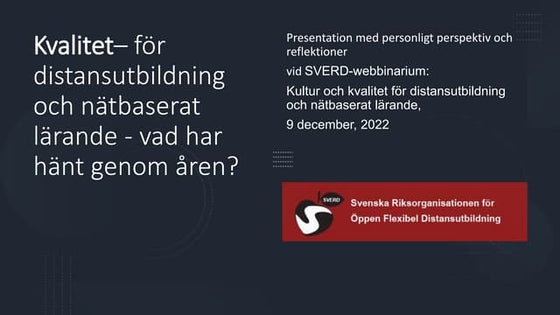 Global Classroom vid Lnu | PPT