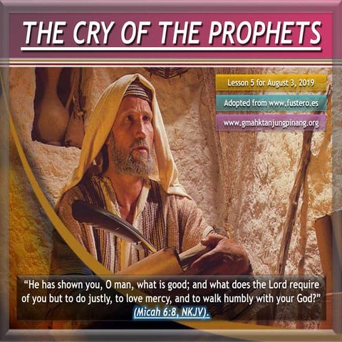 Sabbath school lesson 5, 3rd quarter 2019 | PPTX