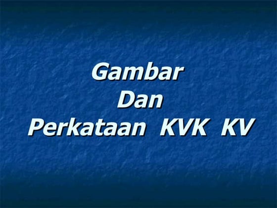 Gambar dan perkataan kvk kvk bil 1 | PPT