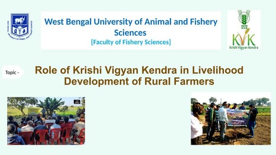 Kvk ( krishi vigyan kendra) | PPTX | Agriculture | Industries