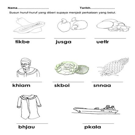 Kvkvk susun huruf | PPT