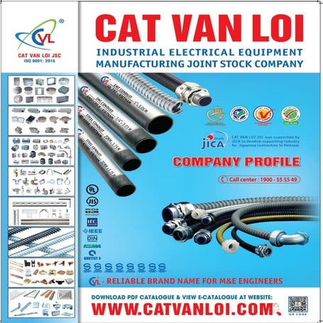 Cat Van Loi Company Profile - G.I Steel Conduit - Electrical wire mesh ...