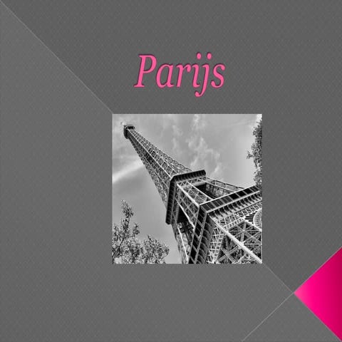 Slideshow Parijs | PPT