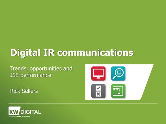 What Makes Great IR? | PPT