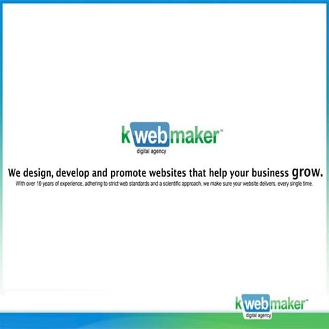 Kwebmaker submission_WATawards2013_portaloftheyear | PPT