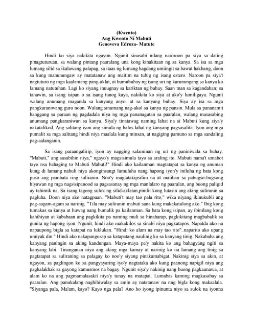 Ang Tatlong Magkakaibigang Baka | PPTX