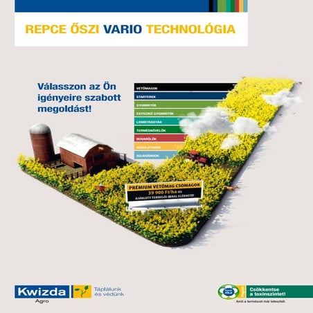 Kwizda Repce 2015 Őszi Vario Technológia | PDF