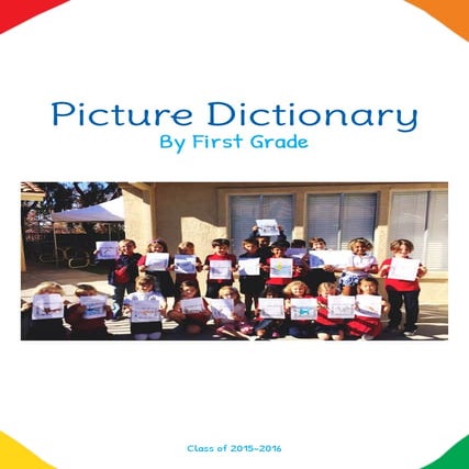 Picture Dictionary by First Grade | PDF