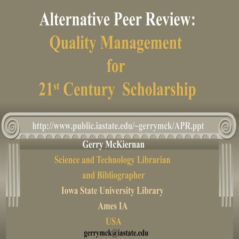 Peer Review | PPTX