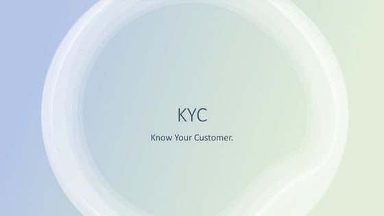 The Complete Guide to Successful KYC Account Verification | PPT