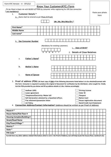 Format transfer authorization_2 Indane Gas Connection | PDF