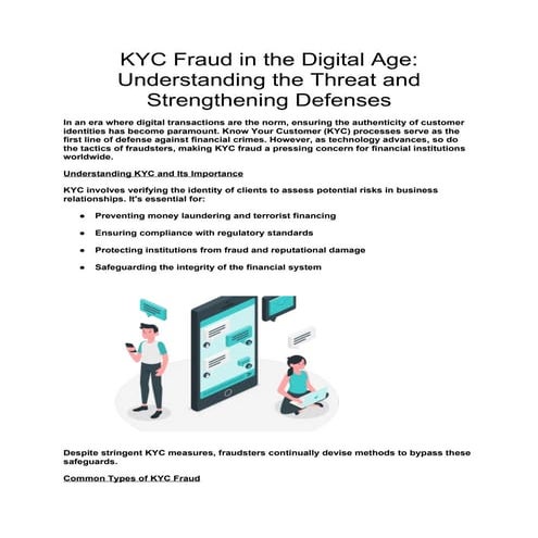 KYC Fraud in the Digital Age_ Understanding the Threat and ...