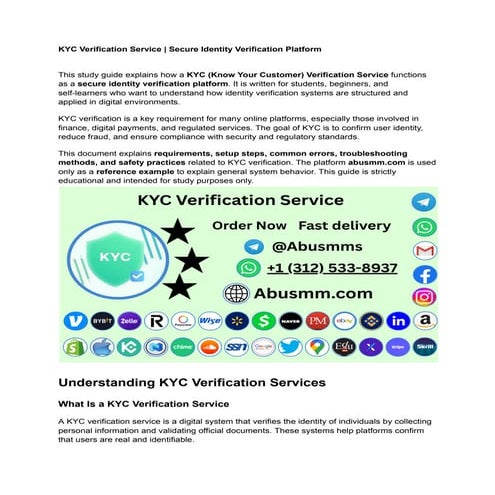 KYC Verification Service _ Secure Identity Verification Platform.pdf