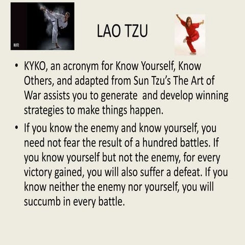 Kyko - an integrated model of personality profile | PPTX