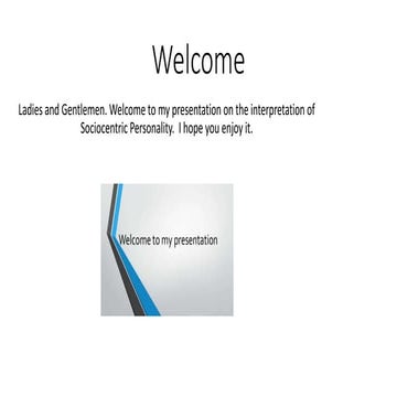 Kykology sociocentric dimension of the integrated model of personality ...