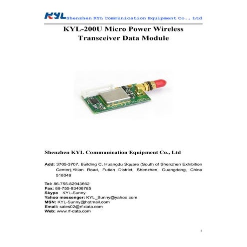 Kyl 200 l user manual | PDF