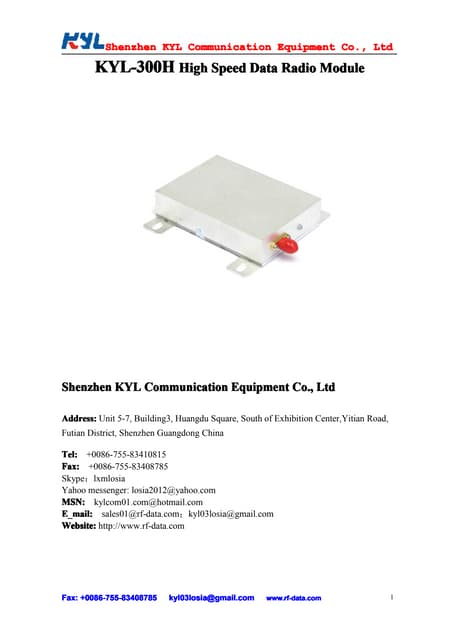 Kyl 600 l user manual1 | PDF