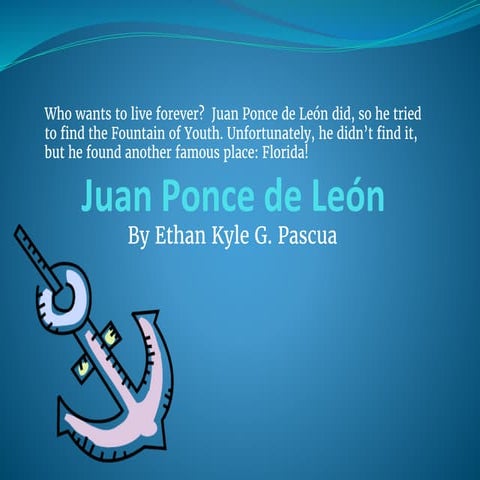 Juan Ponce de León | PPTX