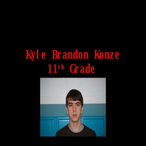 Kyle Brandon Konze | PPT