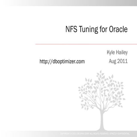 Nfs And Oracle Ppt Computer Networking Computing