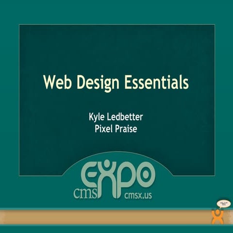 Web Design Essentials | PPT