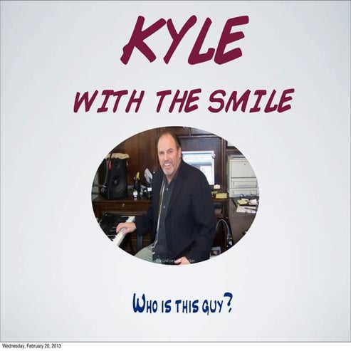 Kyle with the smile | PDF