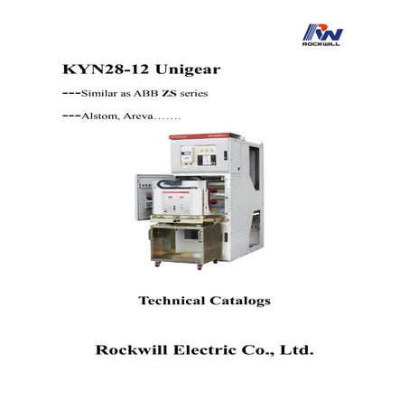 KYN28 12kV Medium voltage metal clad switchgear | PDF