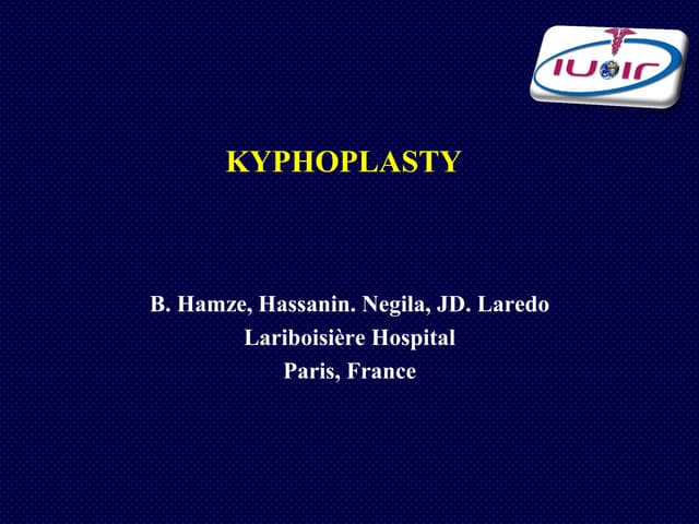Balloon Kyphoplasty Step By Step Procedure Guide | PDF