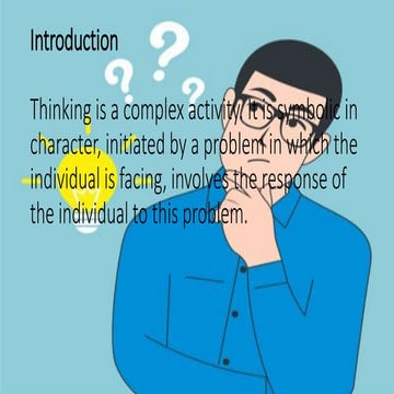 Types of Thinking Bsc Nursing Psychology | PPTX