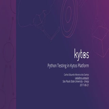 Python Software Testing in Kytos.io