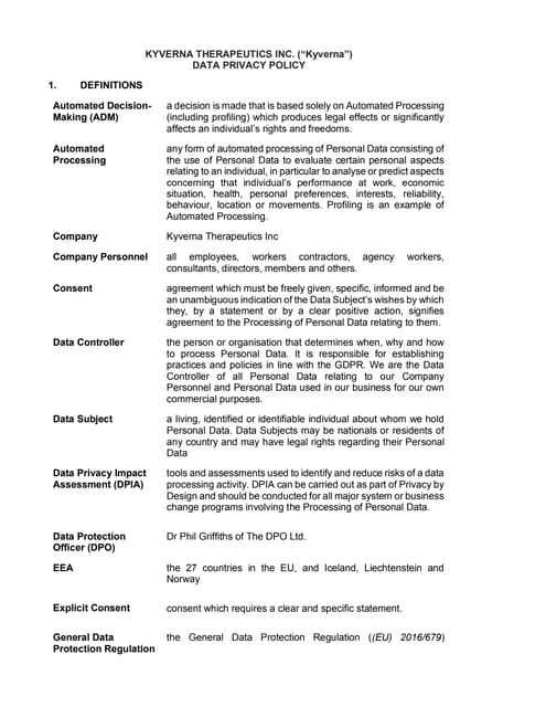 Privacy & Data Protection | PPTX