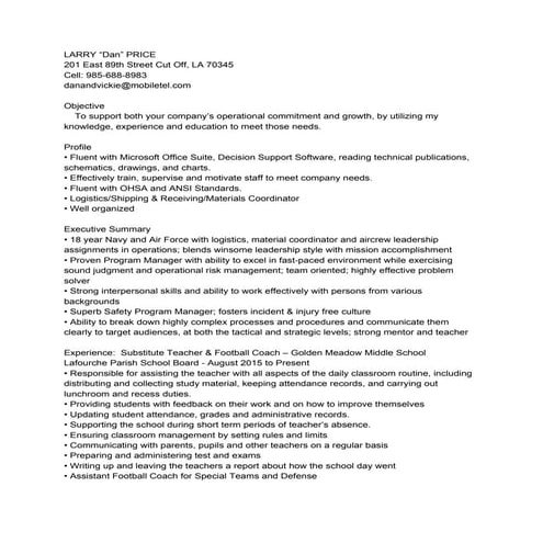 Dan's resume | PDF