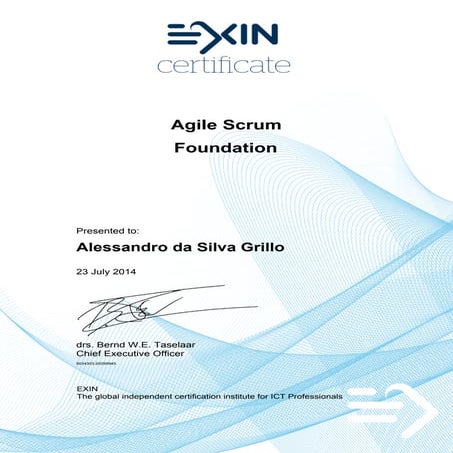 Agile Scrum Foundation - Exin | PDF
